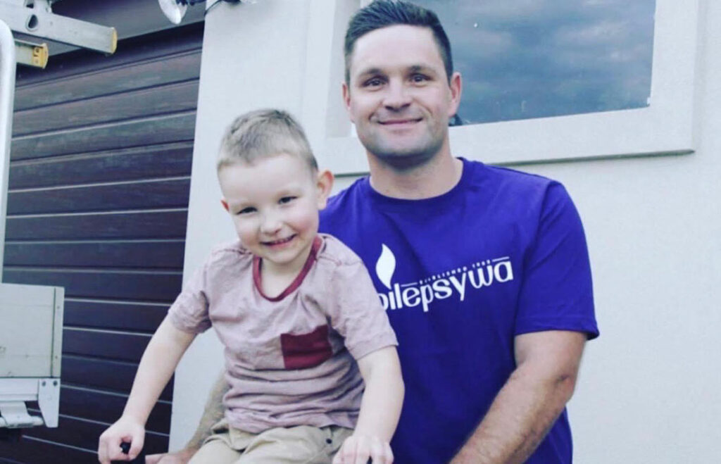 Dayton dad and his mate fundraise for Epilepsy WA - Echo Newspaper