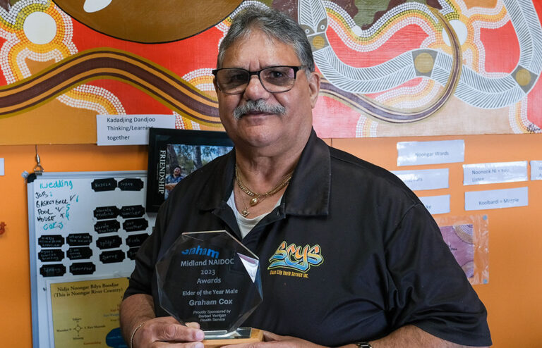 Elder of the year Graham Cox - Echo Newspaper