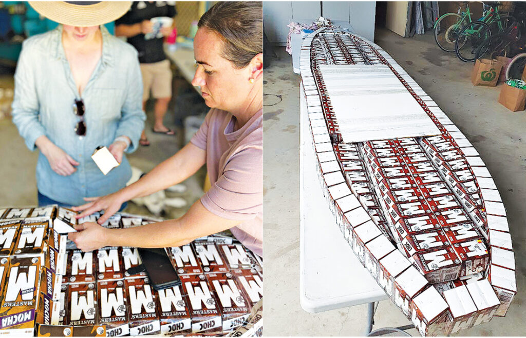 Walliston Primary vies for milk carton regatta glory - Echo Newspaper