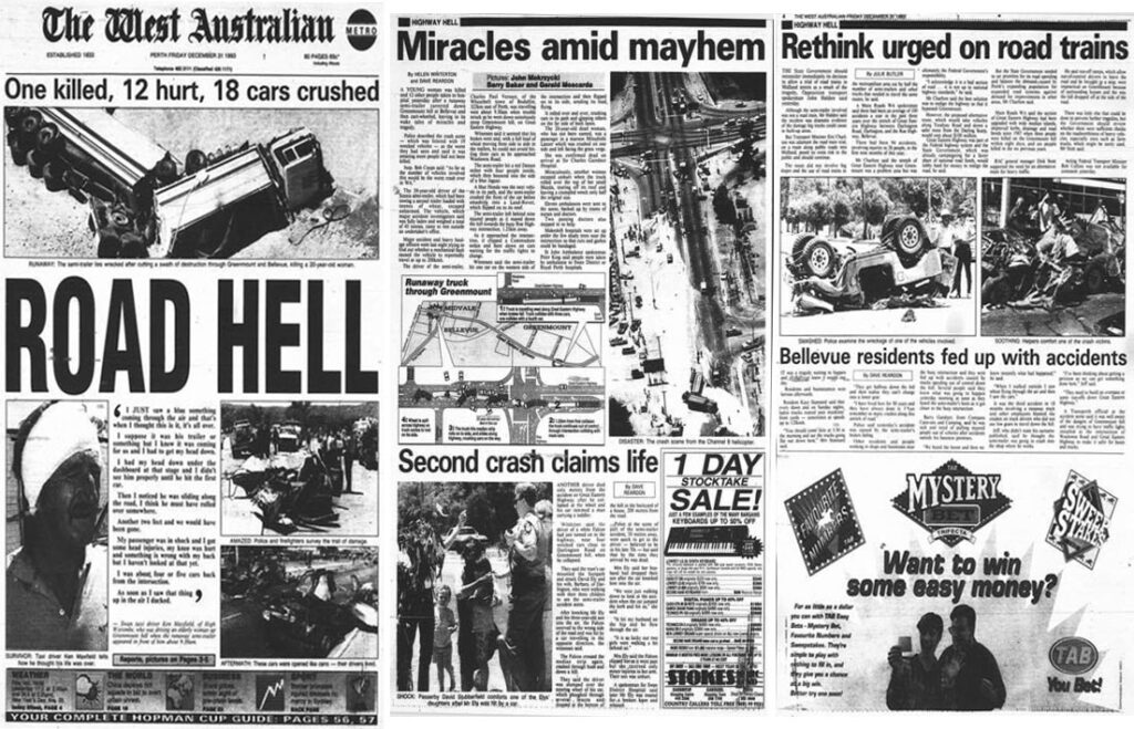 30 years since truck disaster - Echo Newspaper