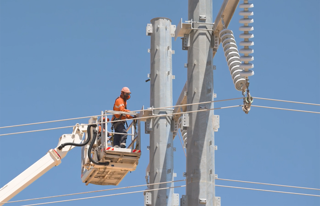 Storm-destroyed transmission line rebuilt and re-energised - Echo Newspaper