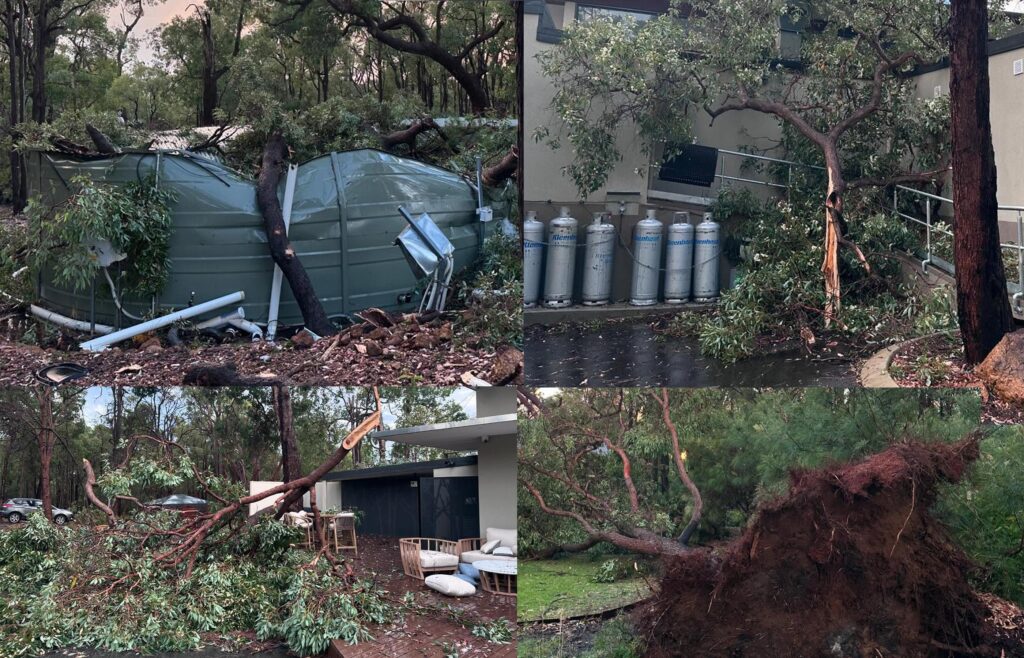 Perth Hills storm damage - Echo Newspaper