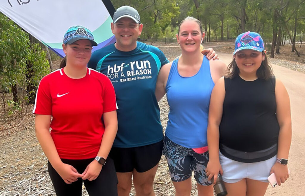 Kalamunda family raise funds and stroke awareness at HBF Run for a ...
